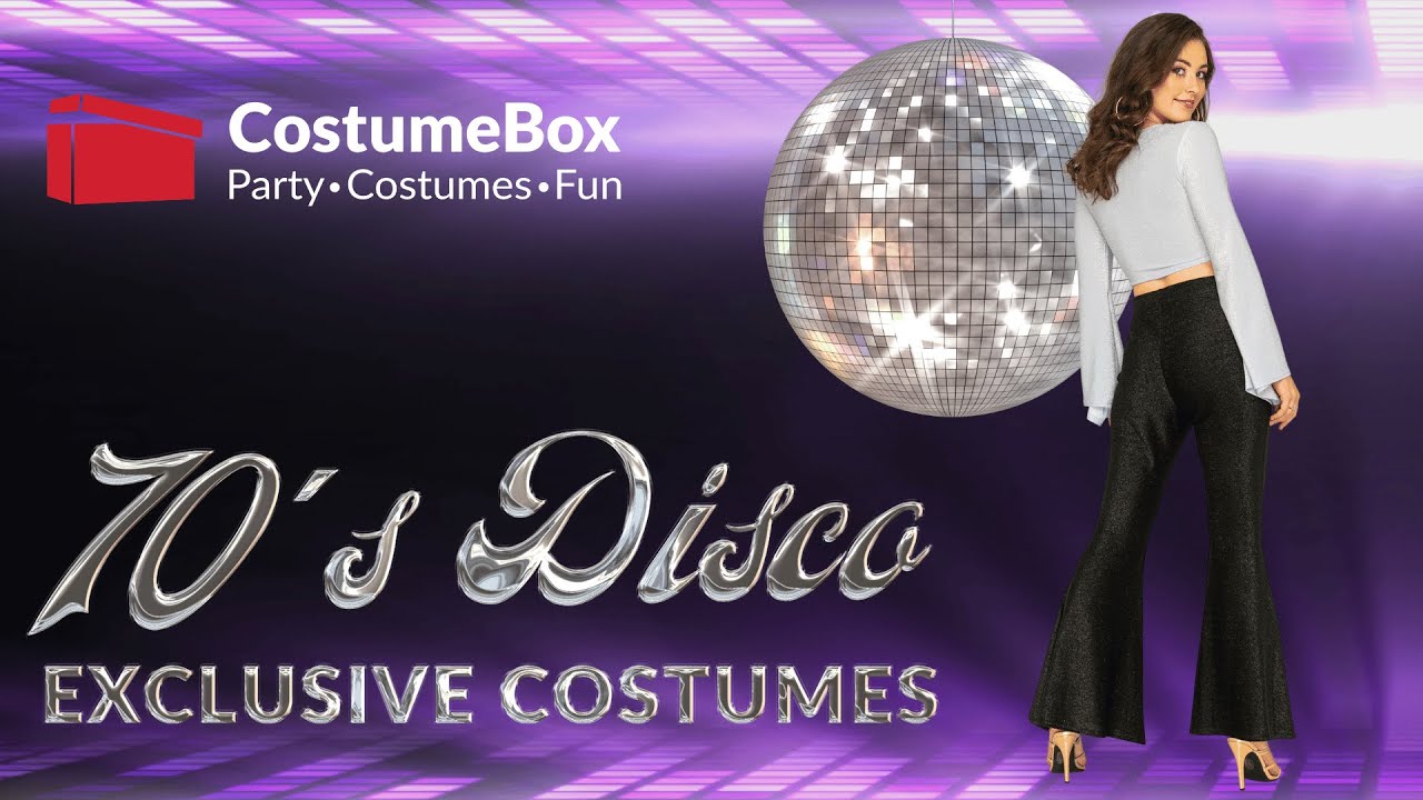 Black Sparkle Disco Fever Womens Flares - YouTube