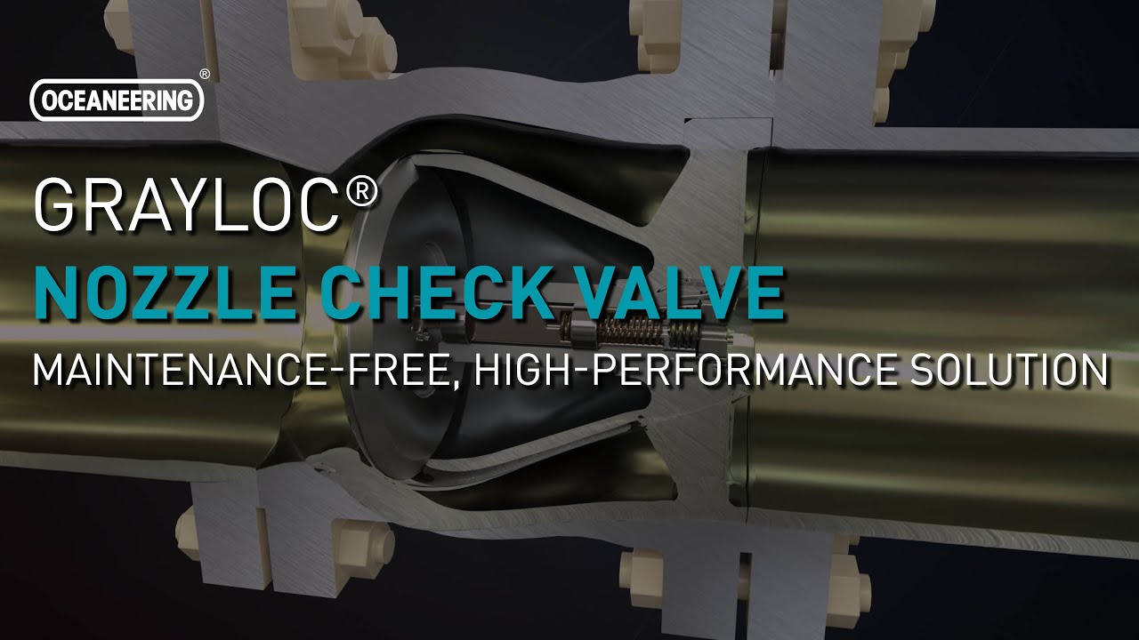 Grayloc® Nozzle Check Valve | Oceaneering - YouTube
