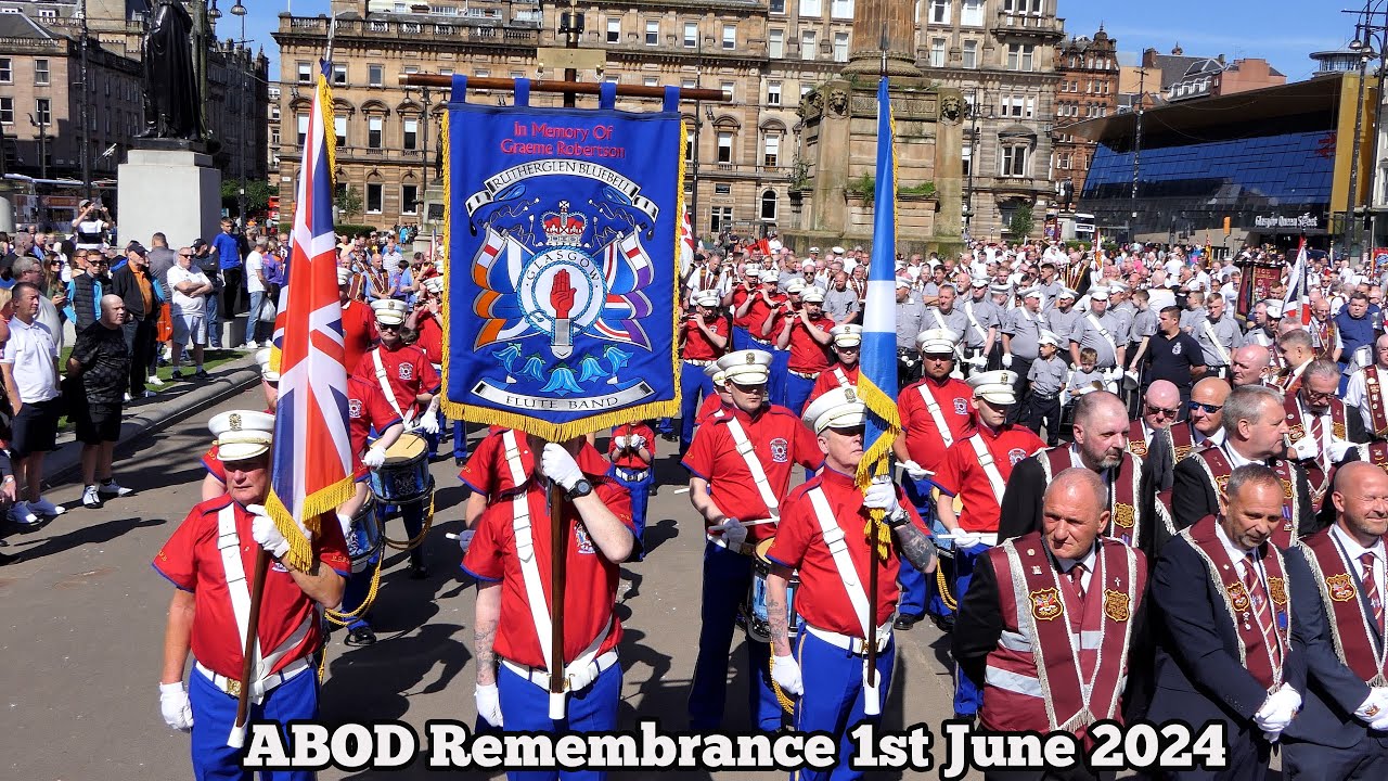 ABOD Remembrance Service Glasgow 1st June 2024 - YouTube