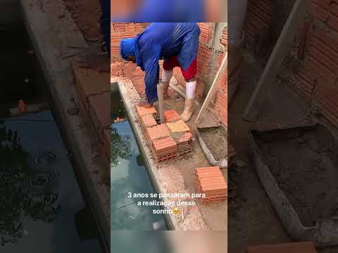 @ Construção de pscina de alvenaria