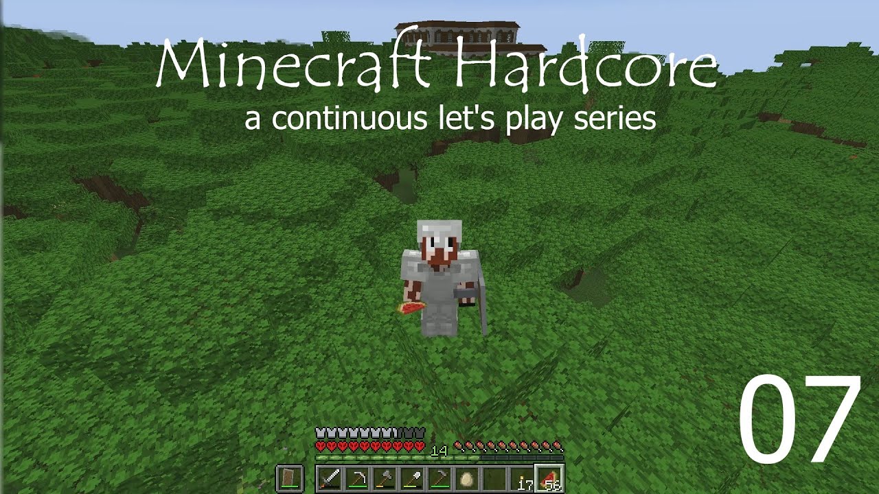 Let's Play Hardcore Minecraft - Chapisode 07 - YouTube