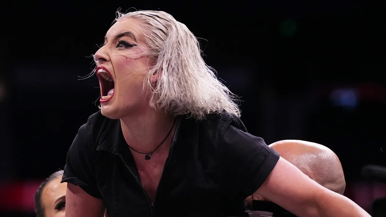 Toni Storm Returns To Attack Mariah May at AEW Blood & Guts (July 24 ...