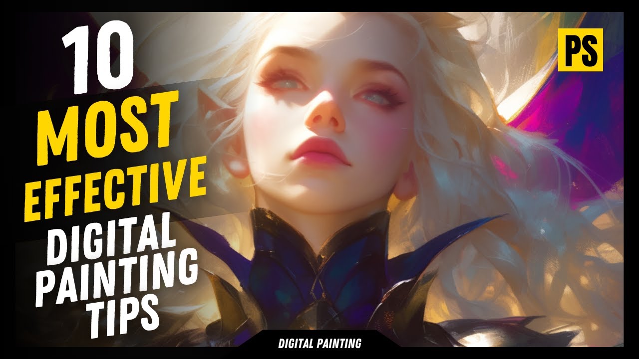 digital art｜10 Effective Digital Painting Tips - YouTube
