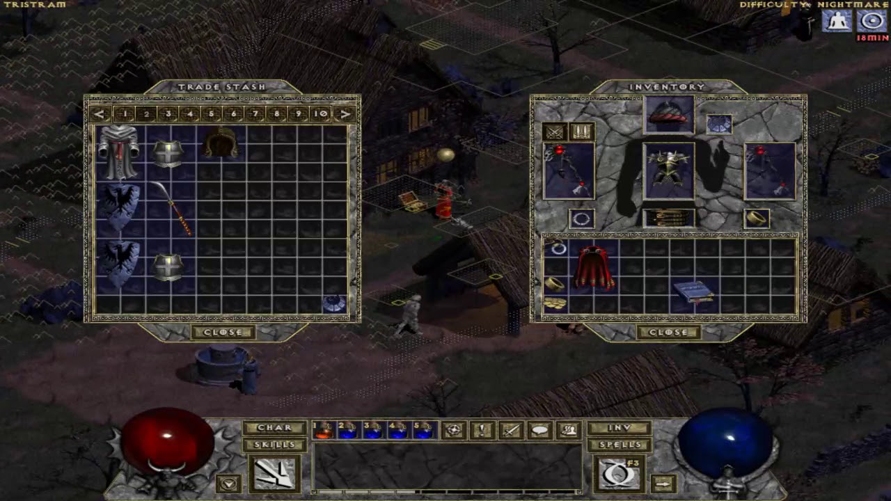 Diablo 1 Belzebub Mod (Sorceror) Part 6 - YouTube
