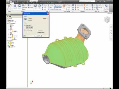 ADSK_T&T_02 - Convert STEP, IGES surface file to Inventor solid file ...