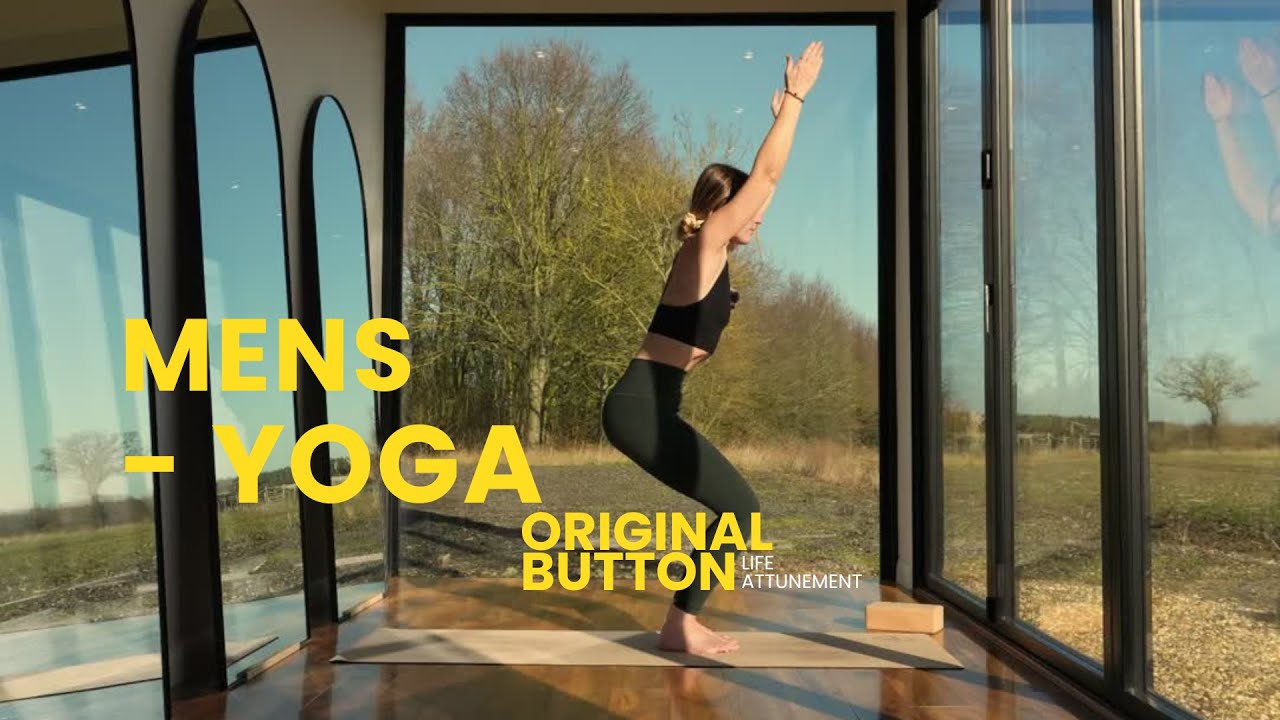 mens beginner yoga., - YouTube