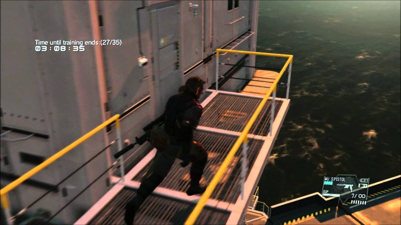 MGS5 - R&D Target Shooting Side Op - YouTube