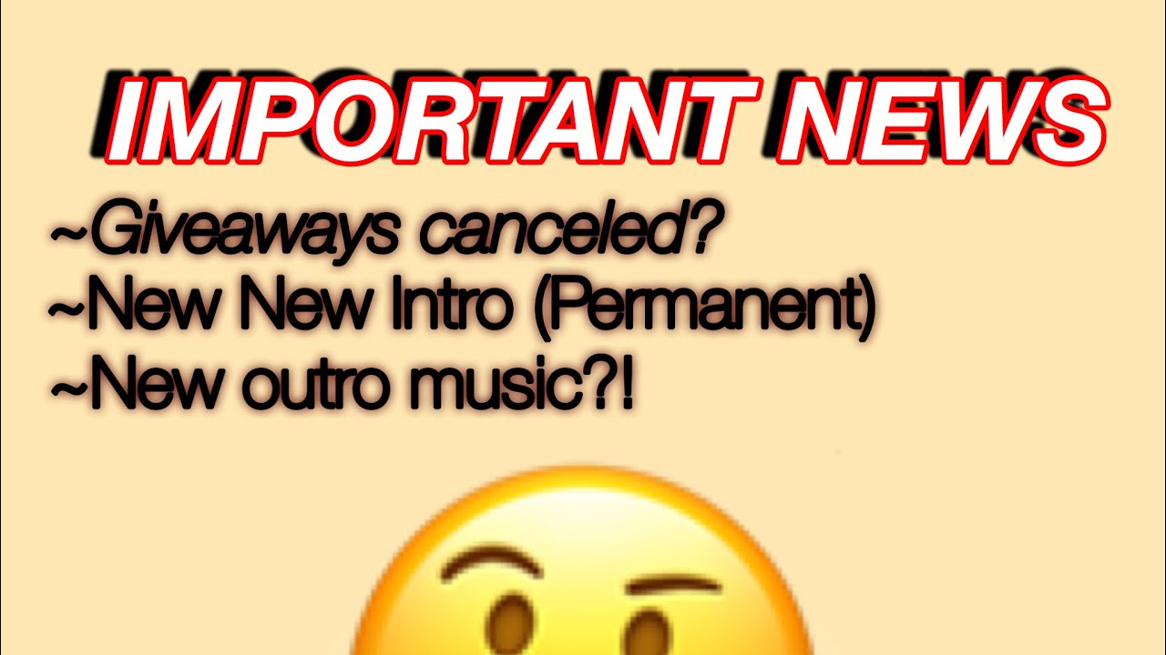 SOME IMPORTANT NEWS YouTube some-important-news-youtube