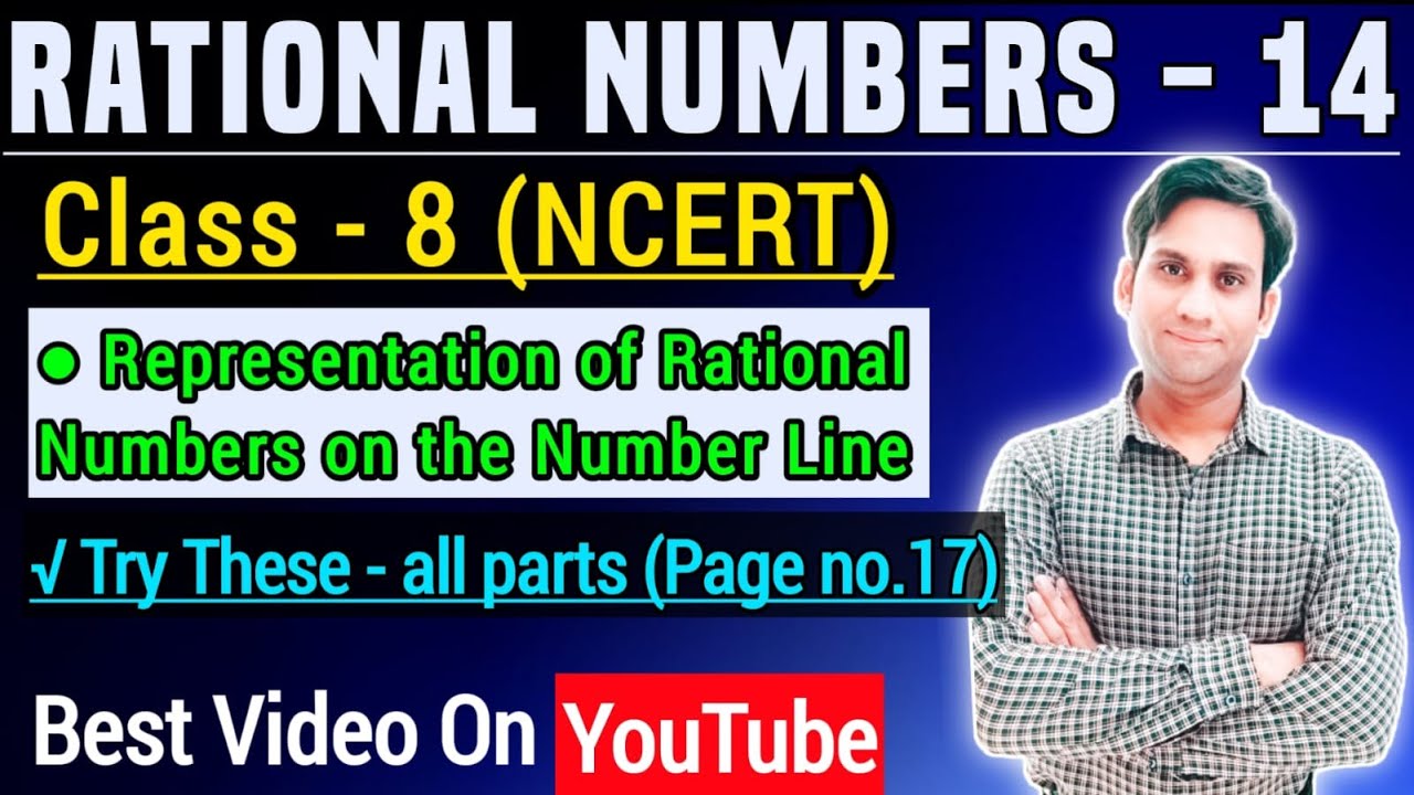 Representation of Rational Numbers on the Number Line - Rational ...