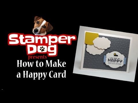 How To Make A Happy Card - YouTube
