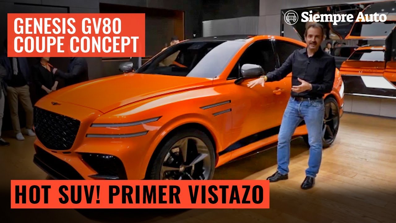 HOT SUV! Primer vistazo al GENESIS GV80 COUPE CONCEPT - First Look ...