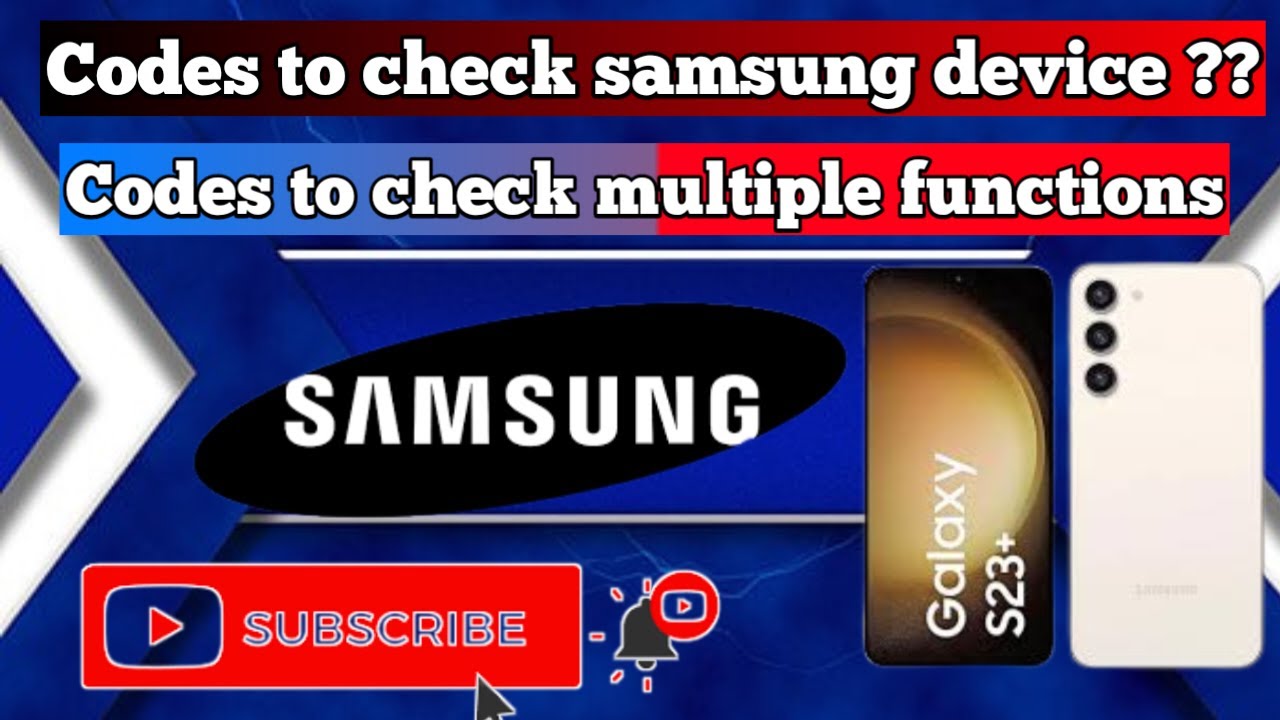 Secrets codes for Samsung devices |Check Samsung device before buying # ...