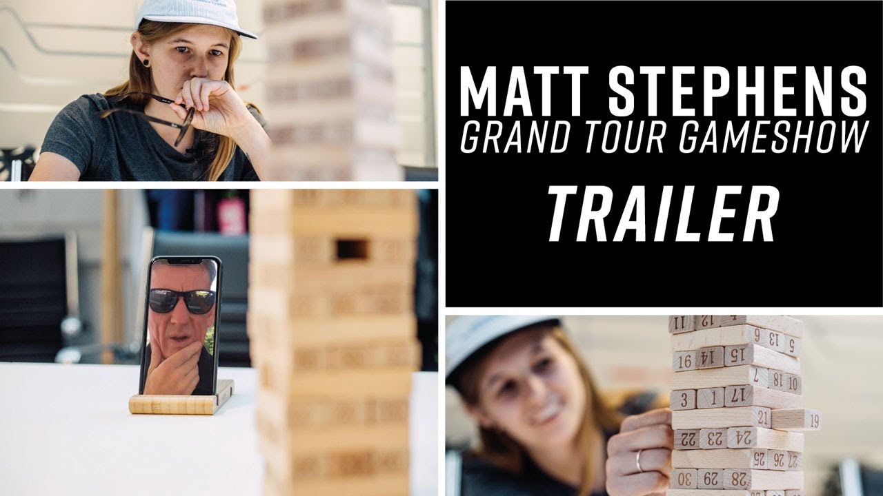 Matt Stephens' Grand Tour Game Show YouTube LIVE Trailer | Sigma Sports ...