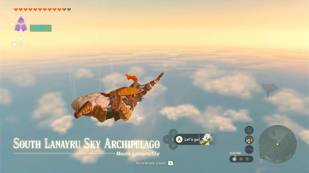 South Lanayru Sky Archipelago | The Legend of Zelda Tears of the ...