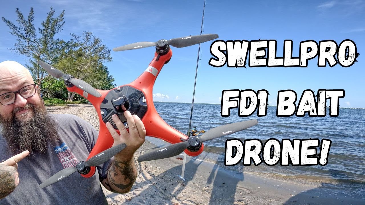 Swellpro FD1 Bait Drone Unboxing and Test Flight! - YouTube