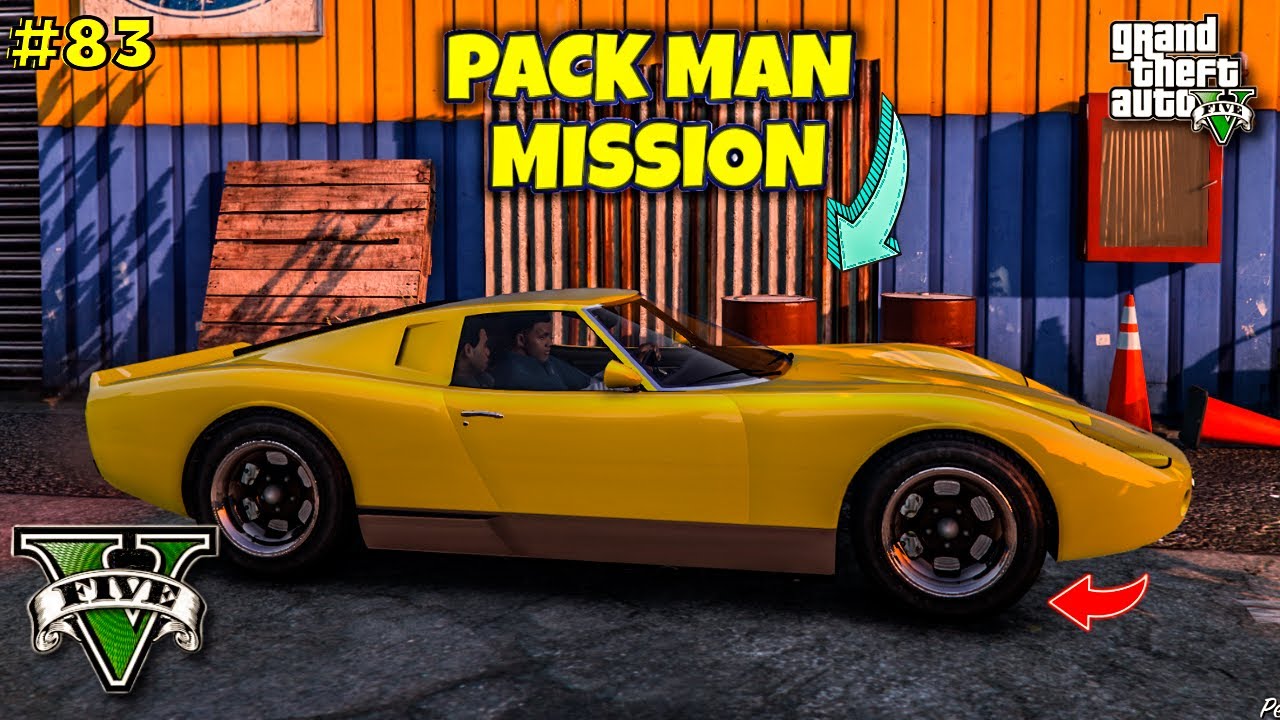 Pack Man Mission WOW😍🔥| GTA 5 Gameplay | GTA 5 Onlone | GTA 5 ...