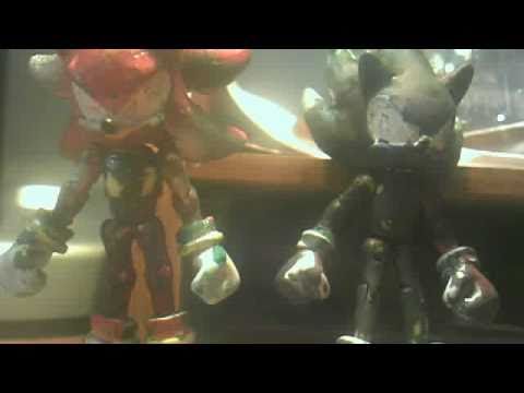 Custom Dark super sonic and shadow figs - YouTube