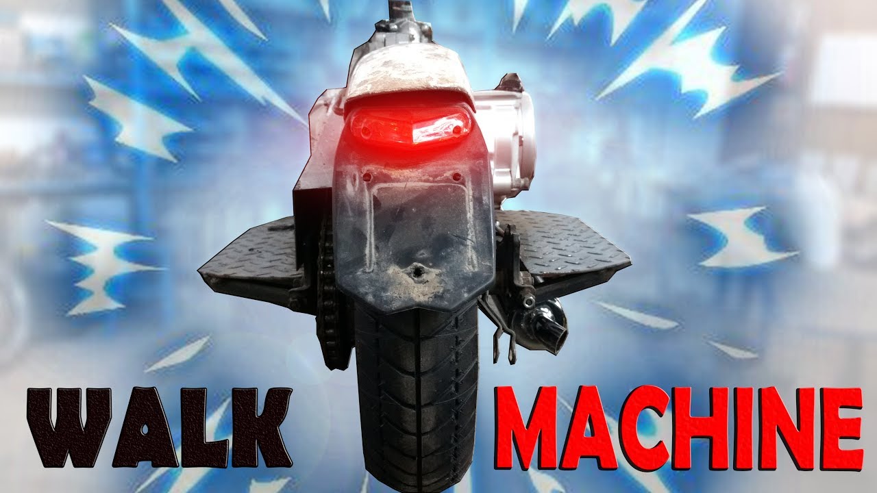 Faça o seu 100cc WALK MACHINE customizado ! - YouTube