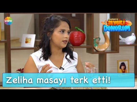 Zeliha Hanım tartışmalara dayanamayıp masayı terk etti!