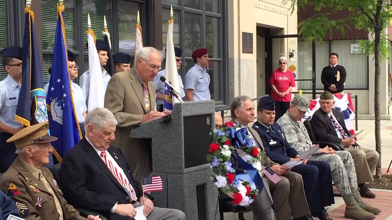 Awarding of the 2015 Sergeant Charles H. Tracy Award to Delfo Barabani ...