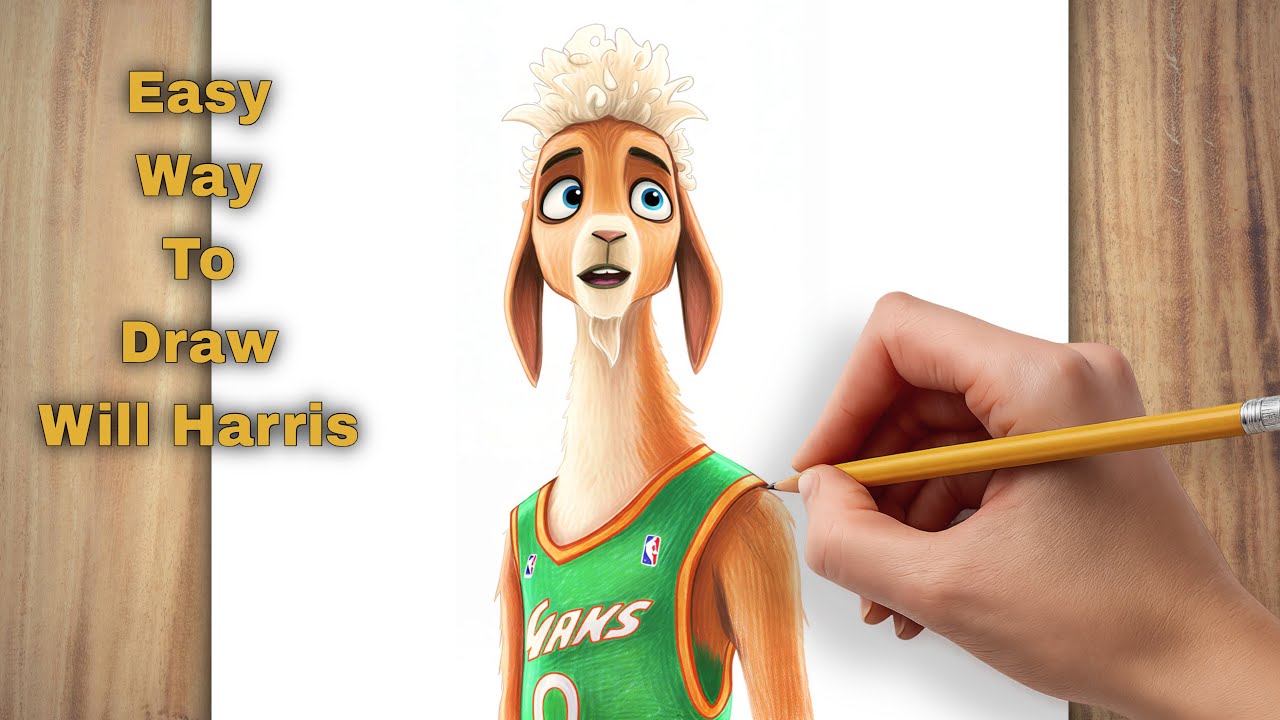 How To Draw Will Harris From Goat - Goat Movie - YouTube