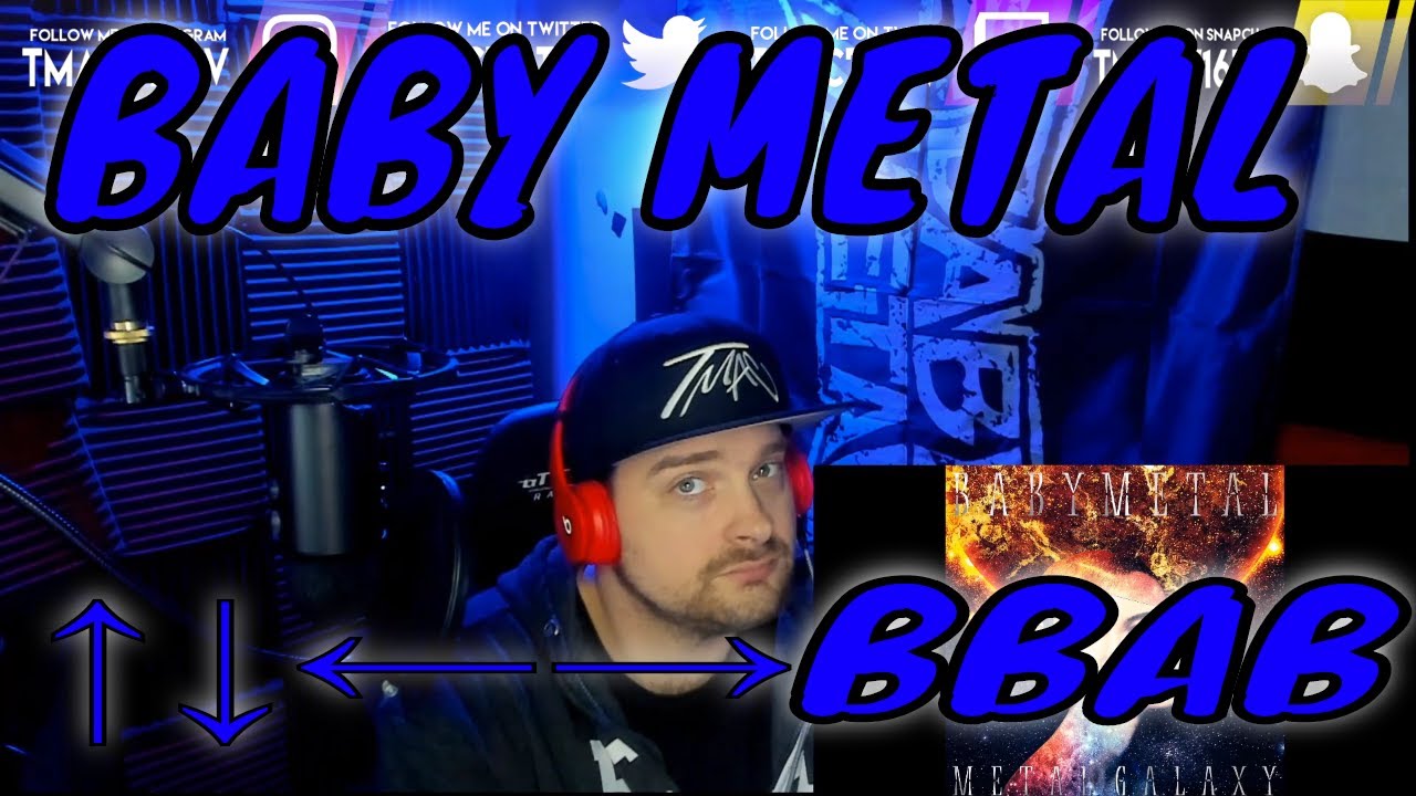 REACTION! BABYMETAL ↑↓←→BBAB - YouTube