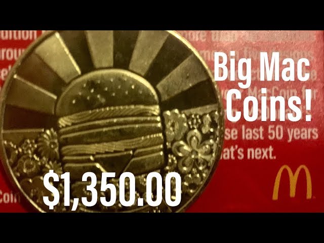 McDonald's Big Mac Coins Worth Rare Valuable Collector, 53% OFF