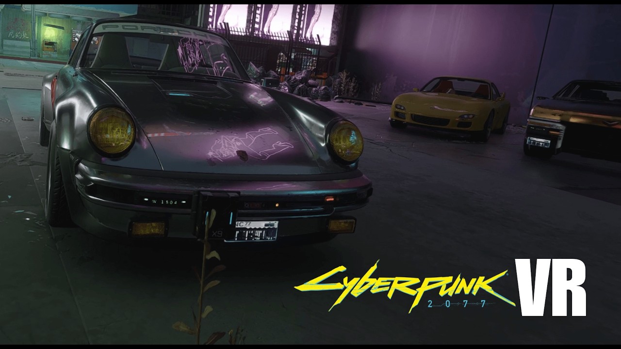 Modded Cyberpunk 2077 looks INCREDIBLY GOOD in VR | GITS 3.X | Mazda RX ...