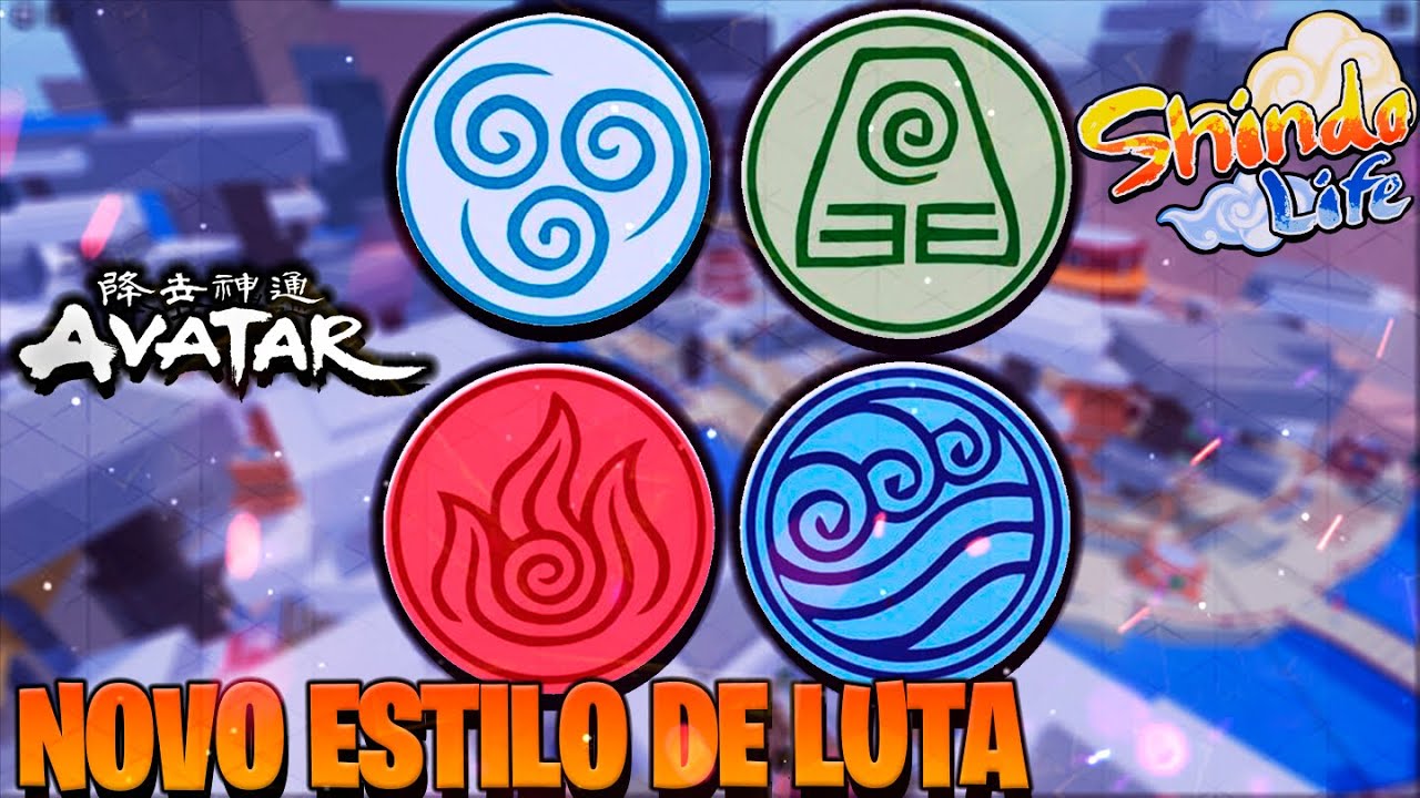 NOVOS ESTILOS DE LUTA DO AVATAR NO SHINDO LIFE - YouTube