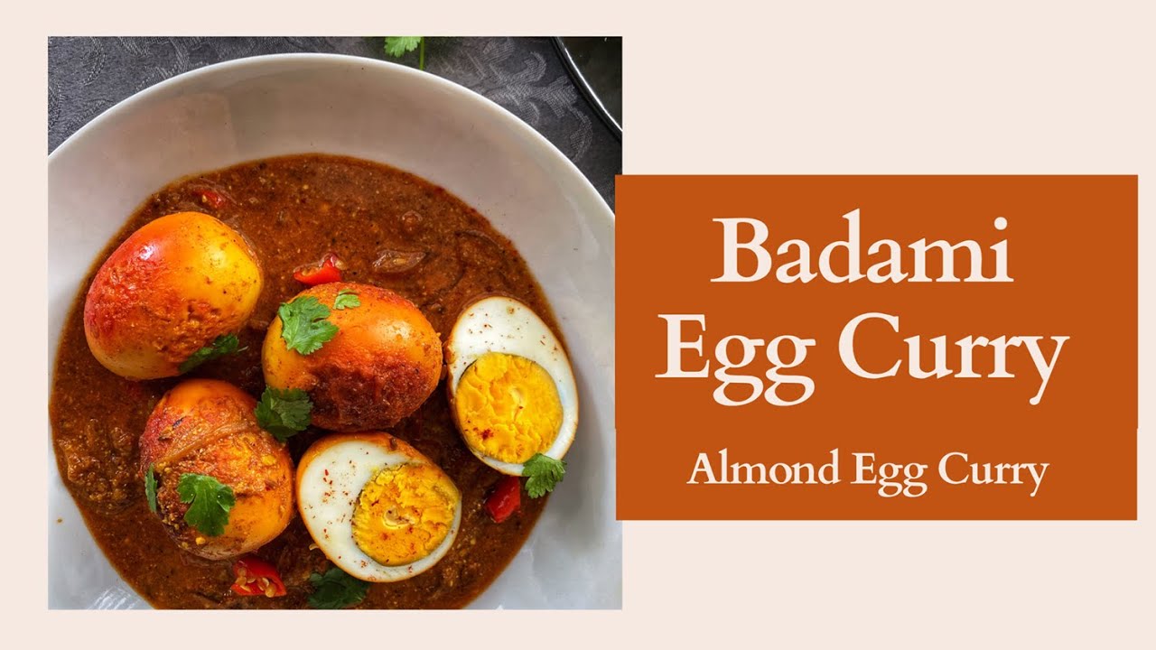 Badami Egg Curry| Almond Egg Curry| Egg Recipe - YouTube