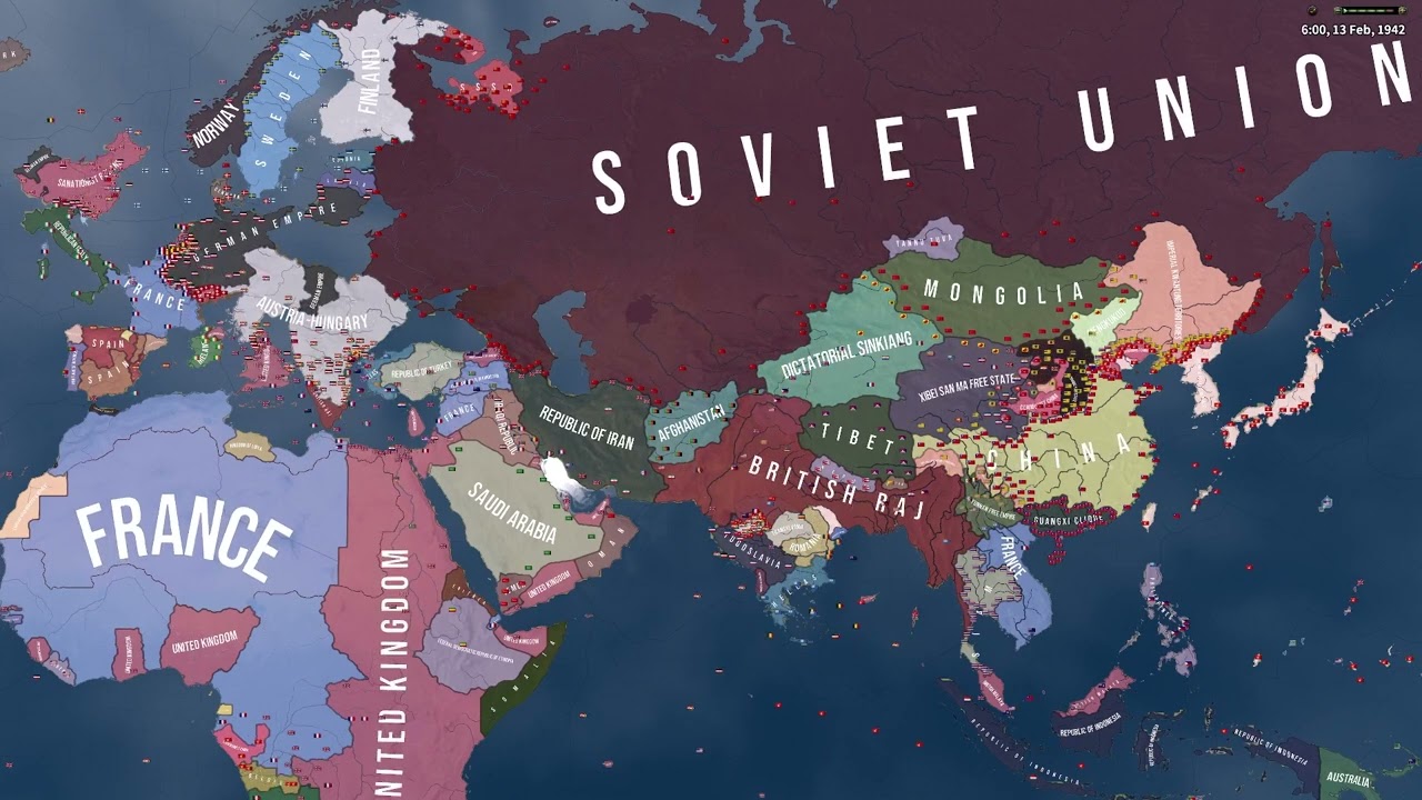 Cursed Hoi4 Maps