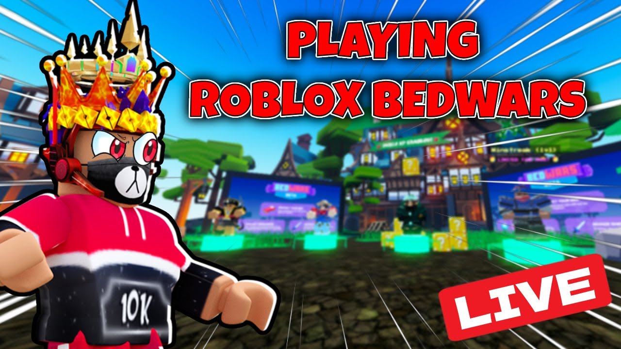 [🔴LIVE] BEDWARS BETA MODE IS BACK | Playing With Viewers - YouTube