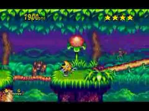 Ristar Planet 1 (Flora/Neer) Speed Run - YouTube