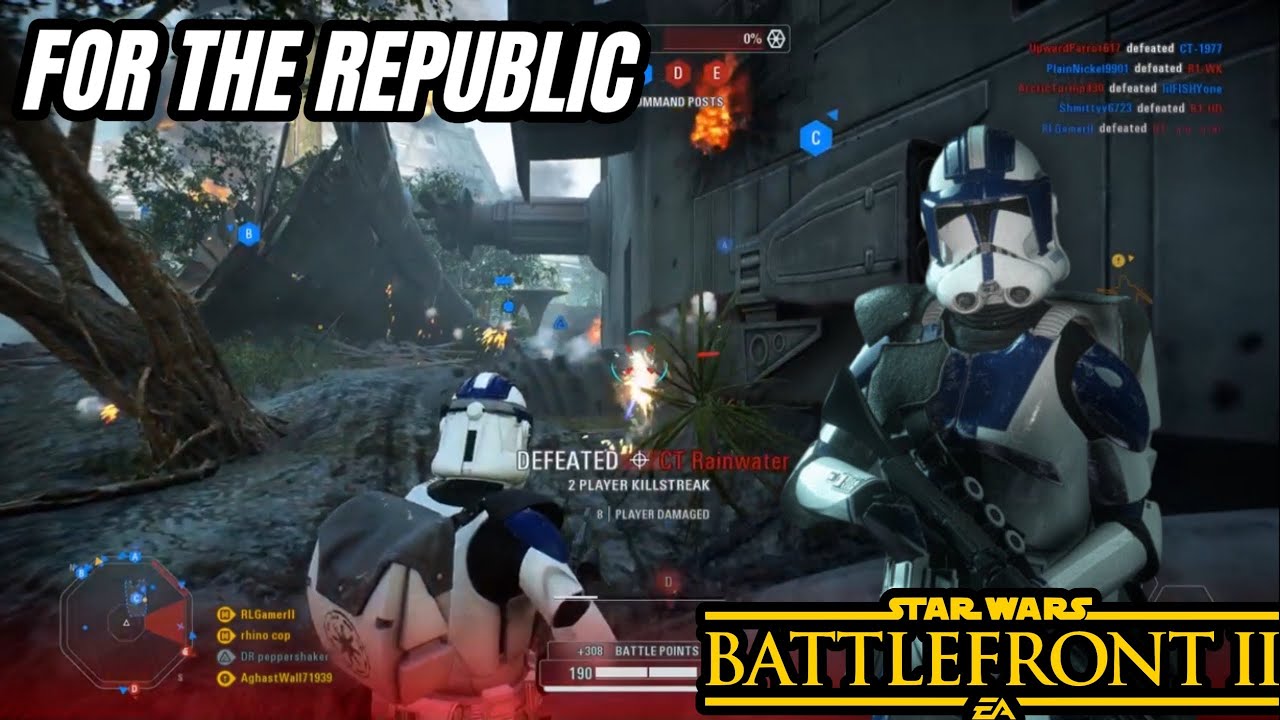 Returning to STAR WARS Battlefront 2 - EPIC Gameplay! - YouTube