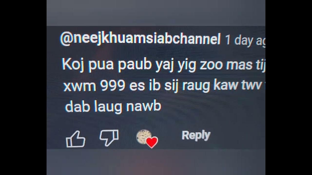 TEB IB TUG KWV TIJ HMOOB NPLOG COV LUS, 10/10/23 - YouTube