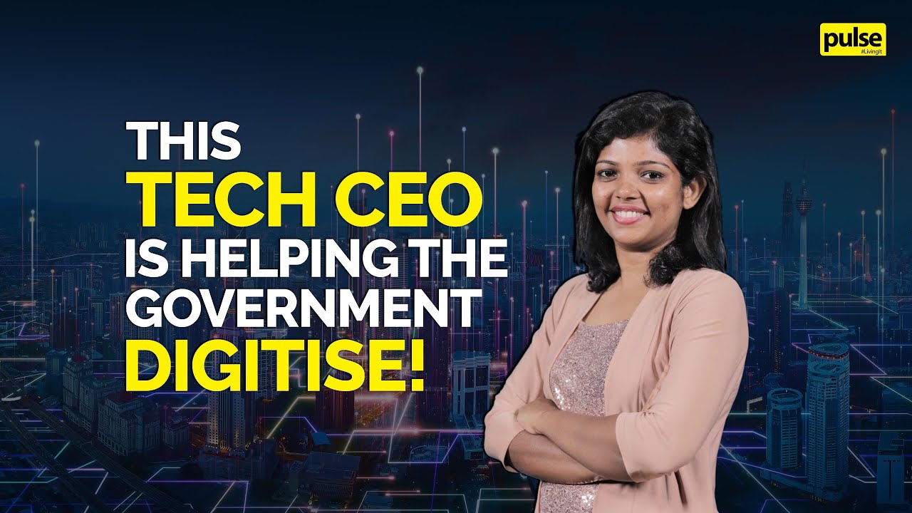 This Tech CEO is Helping the Government Digitise! - YouTube