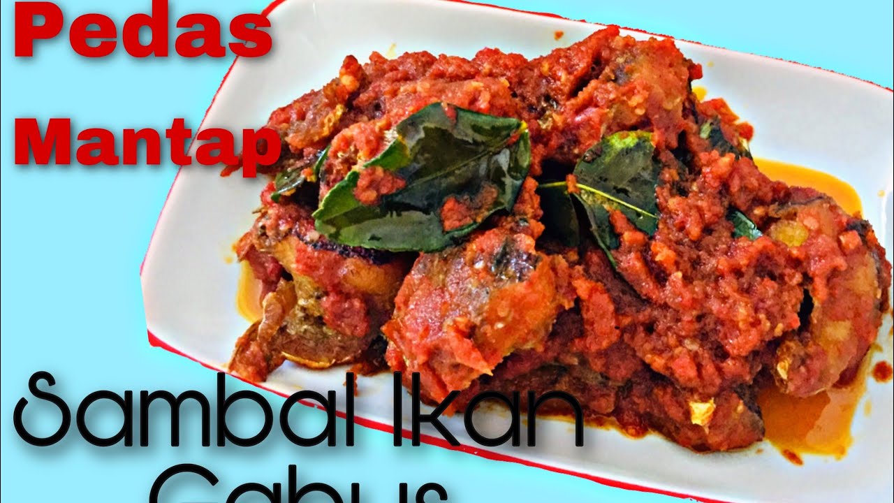 SAMBAL IKAN GABUS, pedas mantap - YouTube
