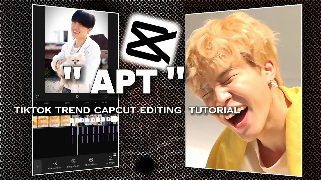 "APT" KPOP TIKTOK TREND CAPCUT EDIT TUTORIAL | capcut editing tutorial - YouTube