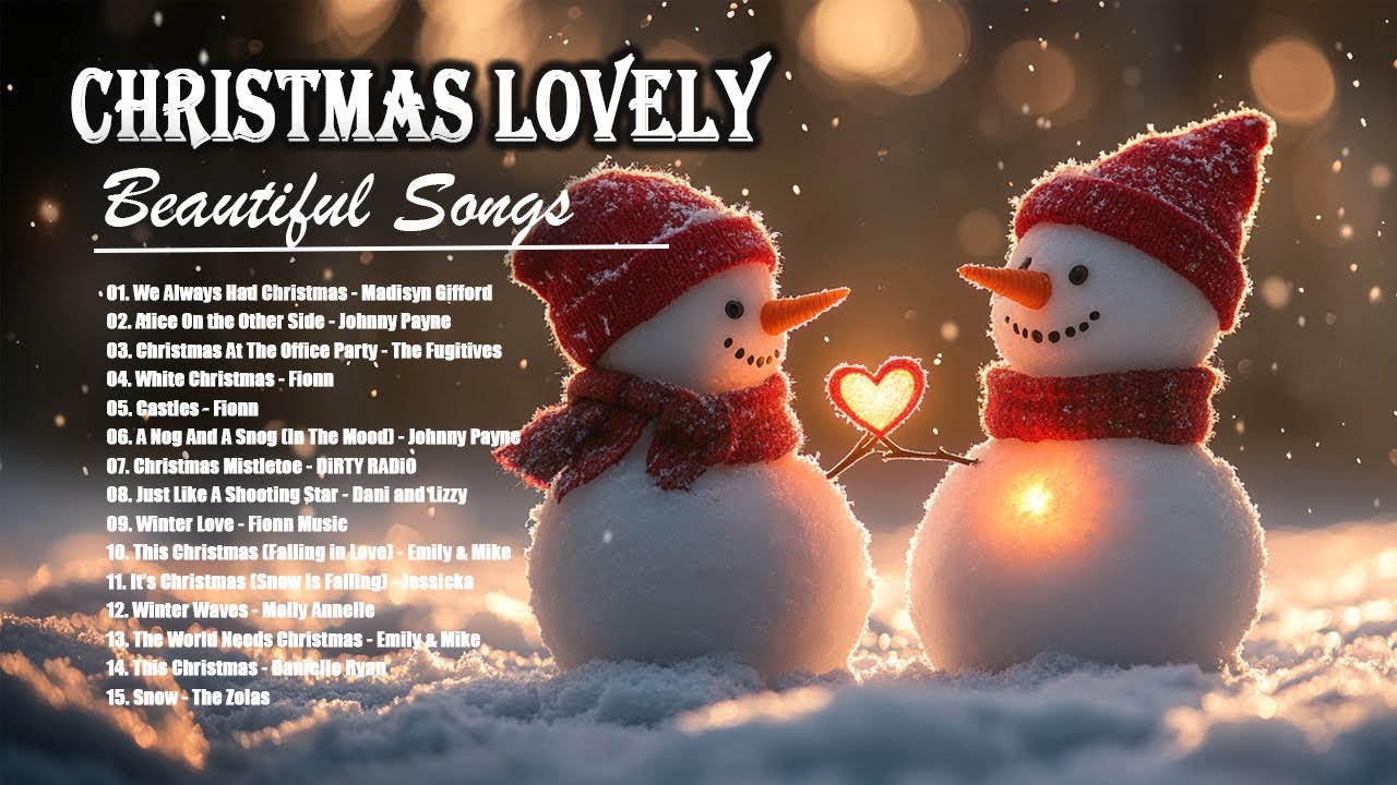 CHRISTMAS LOVELY ☃️ Greatest Playlist Christmas Beautiful Songs ...
