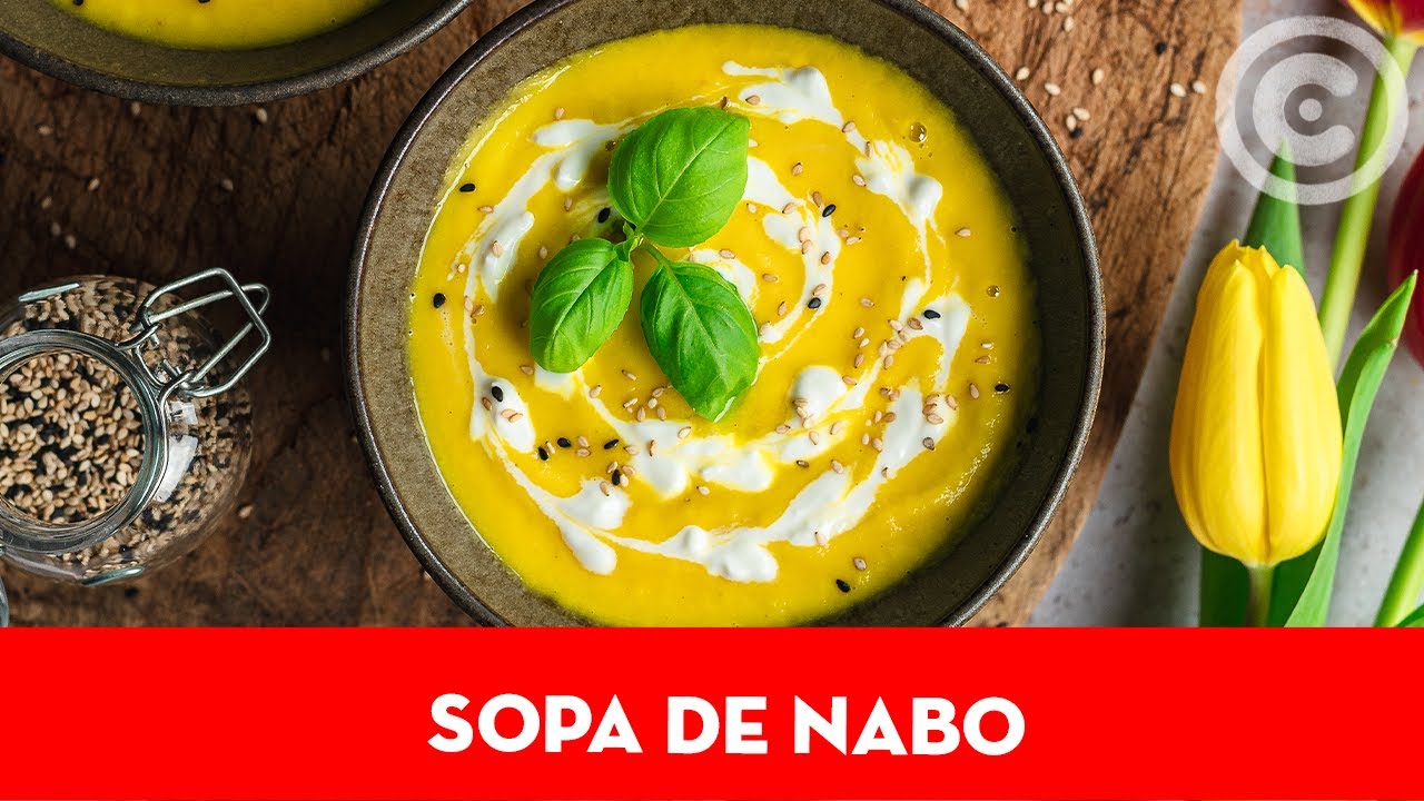 Sopa de Nabo: Reconfortante e cheia de sabor - YouTube