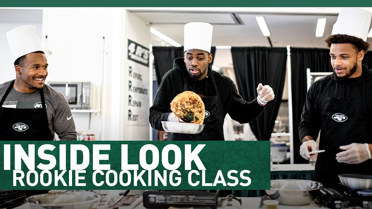 INSIDE LOOK: Rookie Cooking Class | The New York Jets | NFL - YouTube