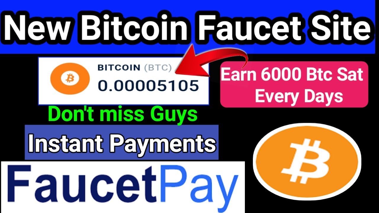 Free Bitcoin Faucet Site || Earn 6000 BTC sat Every Days | Without ...