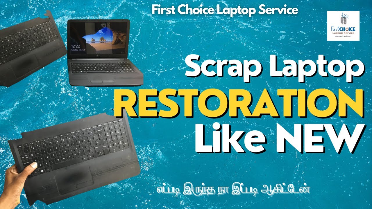 SCRAP Laptop | Dead | Restoration | Refurbish work ...