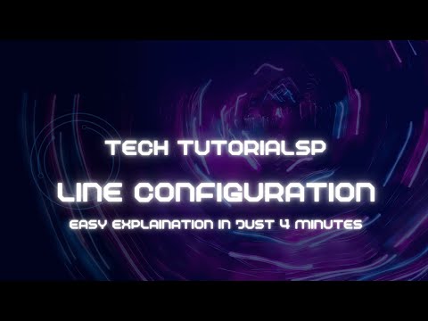 LINE CONFIGURATION | COMPUTER NETWORK | ENGINEERING STUDENTS - YouTube