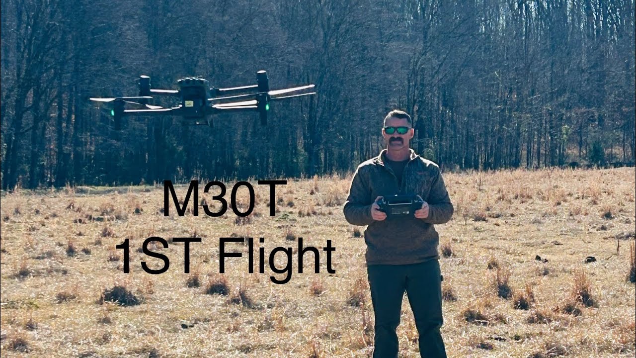M30T drone 1ST Flight!!!! - YouTube