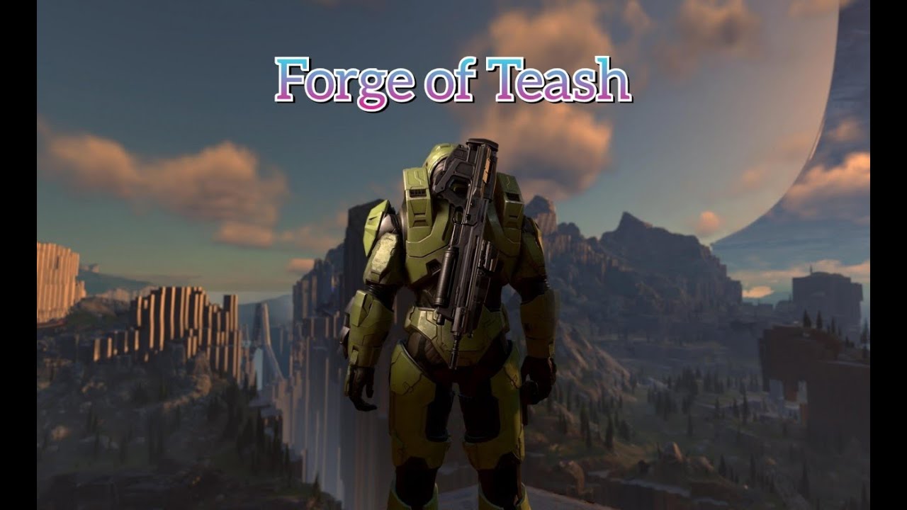 Halo Infinite campaign The Forge of Teash - YouTube