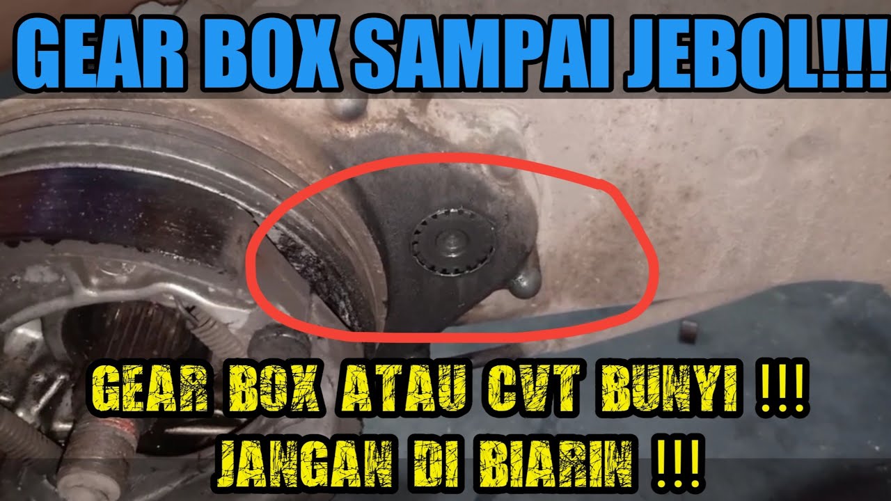 gearbox beat hancur !! gear box beat berisik , gear box matic nangis ...
