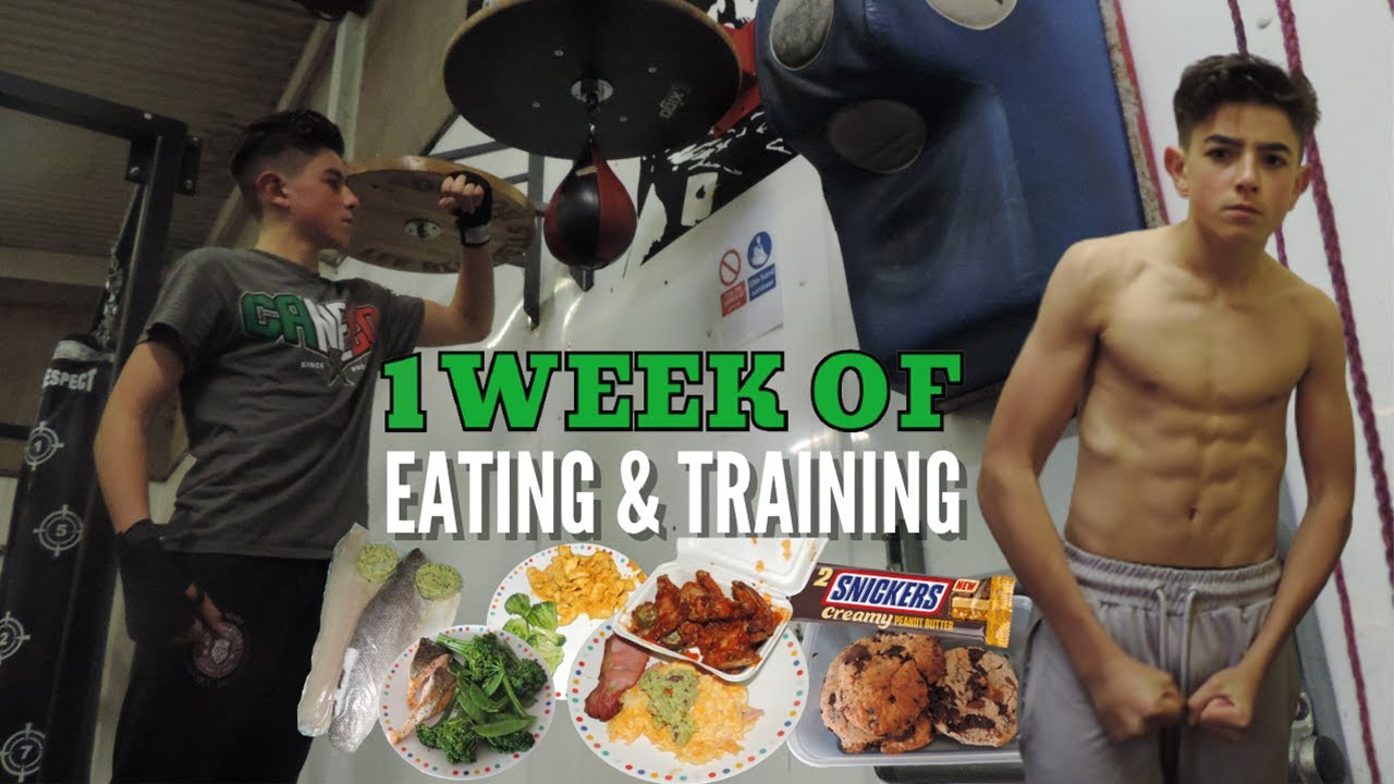 1 Week of Eating & Training! - YouTube