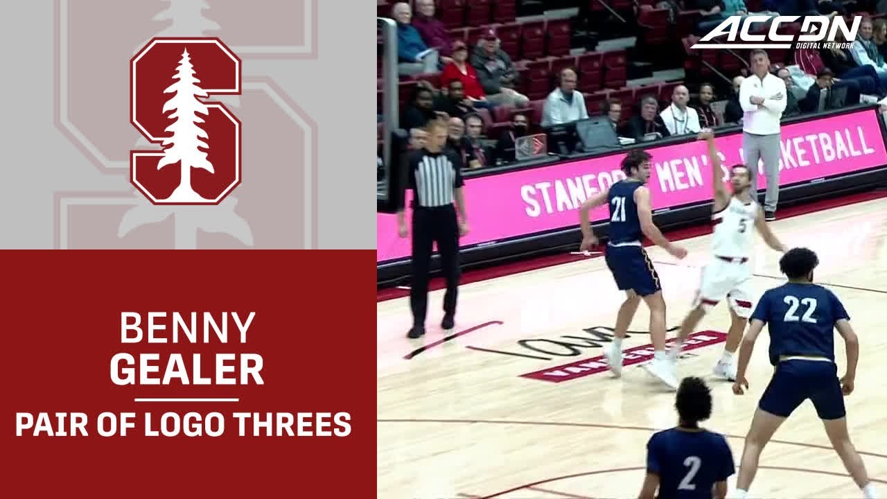 Stanford's Benny Gealer Caps Cardinal's Big Half With 2 Logo Threes ...