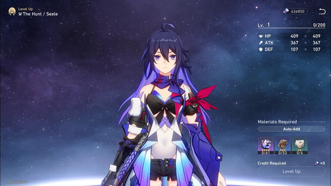 Upgrading my new character Seele | Honkai Star Rail | #honkaistarrail # ...